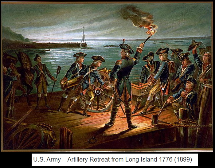 August Brooklyn Long Island New York 1776